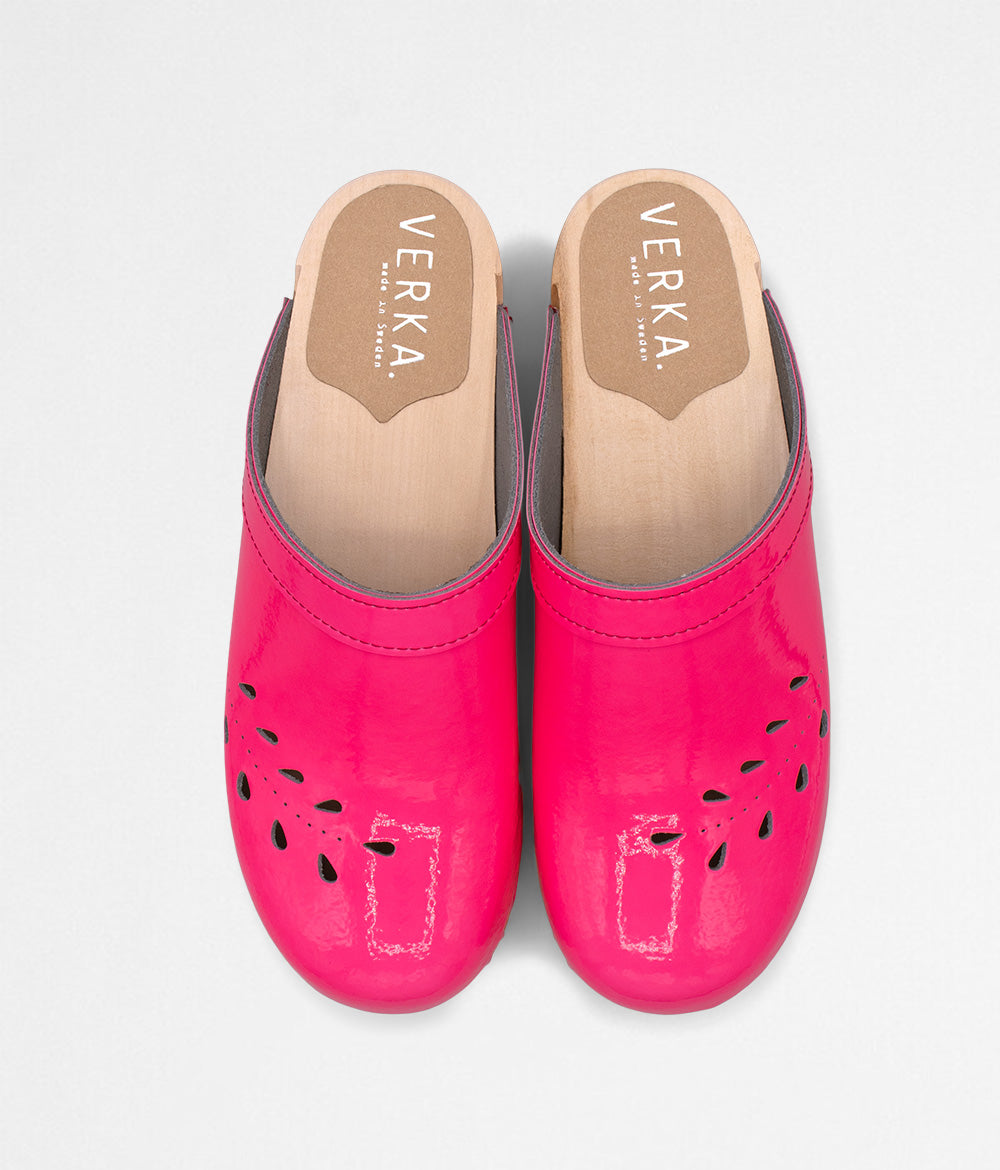BLOMMA - NEON PINK | VERKA CLOGS MADE IN SWEDEN - VERKA Clogs