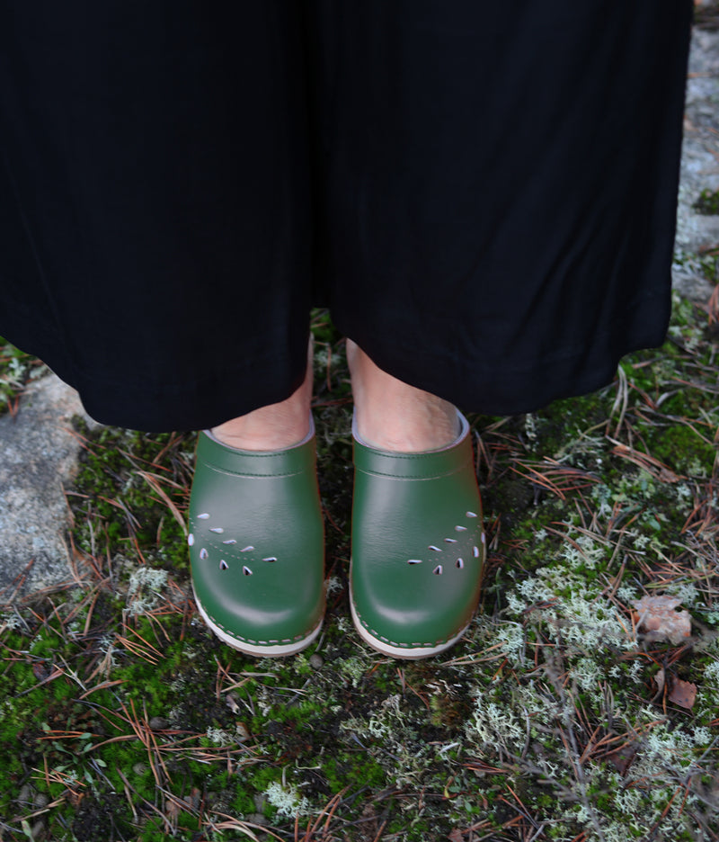 BLOMMA - MOSS | VERKA CLOGS MADE IN SWEDEN - VERKA Clogs