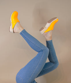 LEDIG - NEON ORANGE – VERKA Clogs